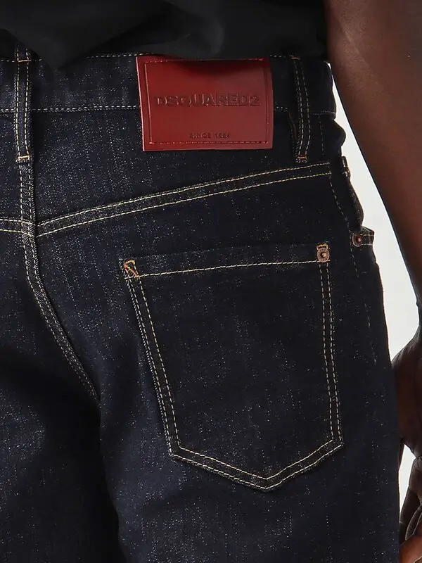 Dsquared2 Slim Fit Stretch Denim Jeans - Blue