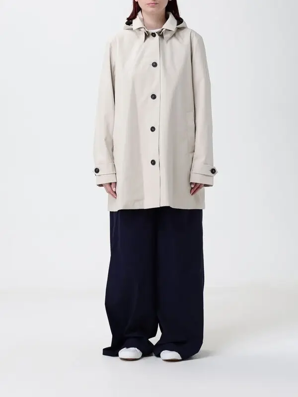 SAVE THE DUCK April Recycled Polyester Trench Coat - Beige