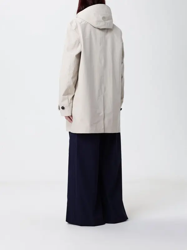 SAVE THE DUCK April Recycled Polyester Trench Coat - Beige