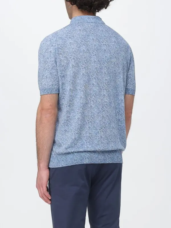 Etro Polo Shirt - Gnawed Blue