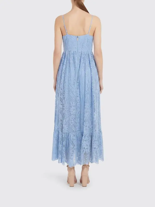 Michael Kors Lace Midi Dress - Blue