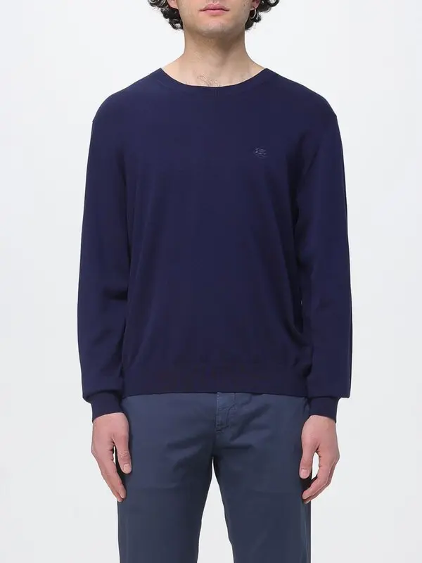 Etro Crew Neck Pullover - Blue