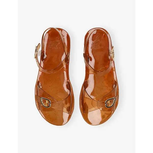 ANCIENT GREEK SANDALS Irini Jelly Sandals - Camel