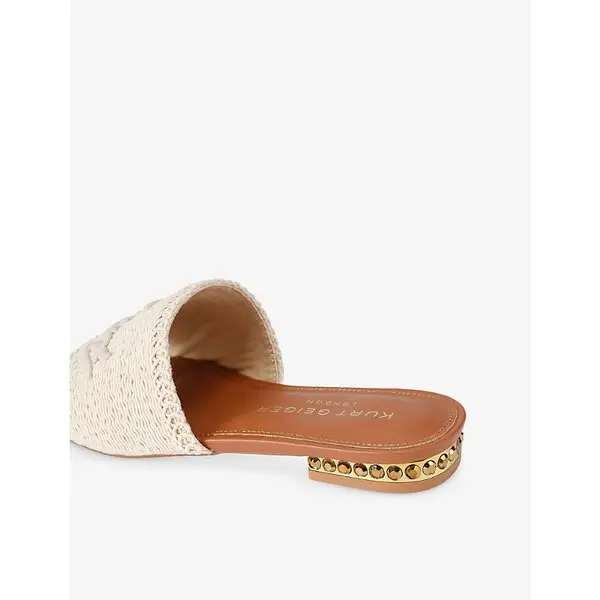 Kurt Geiger Woven Flat Sandals