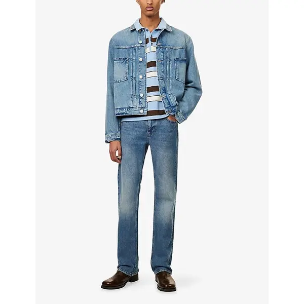 FRAME The Straight Denim Jeans - Sunroof