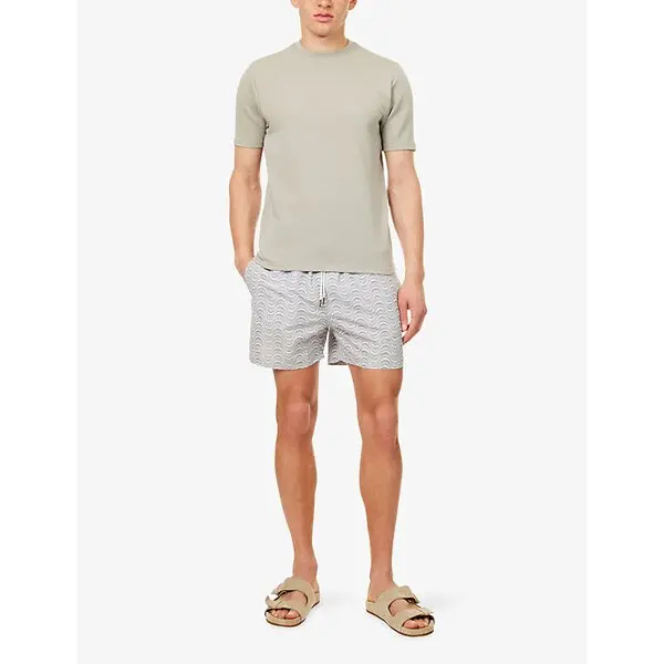 ARNE Wave Drawstring Swim Shorts