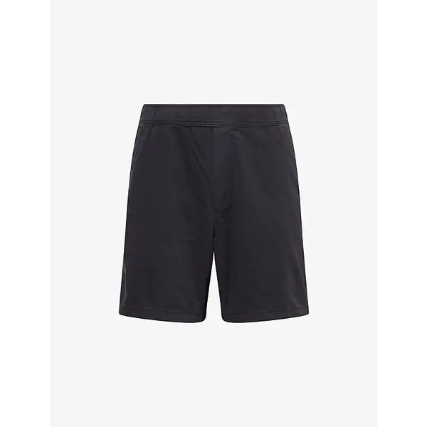 Paige Stretch-cotton Shorts - Black