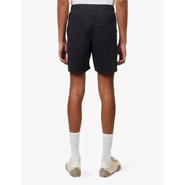 Paige Stretch-cotton Shorts - Black