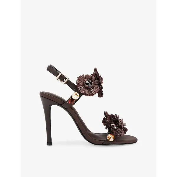 Kurt Geiger Roxie Heeled Leather Sandals