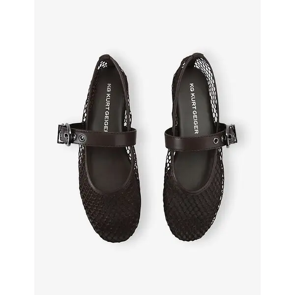 Kurt Geiger Nico Mesh Ballet Flats