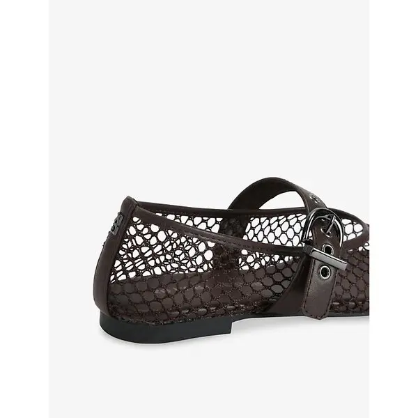 Kurt Geiger Nico Mesh Ballet Flats