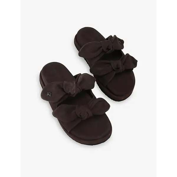 Kurt Geiger Reva Suede Slides