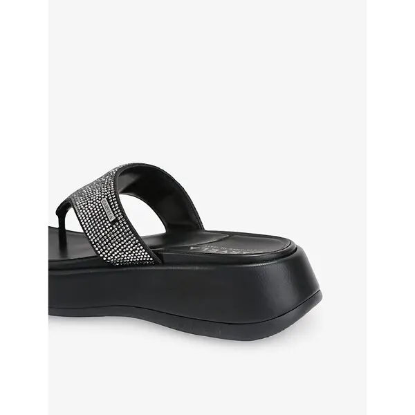 Carvela Dorata Woven Flatform Sandals