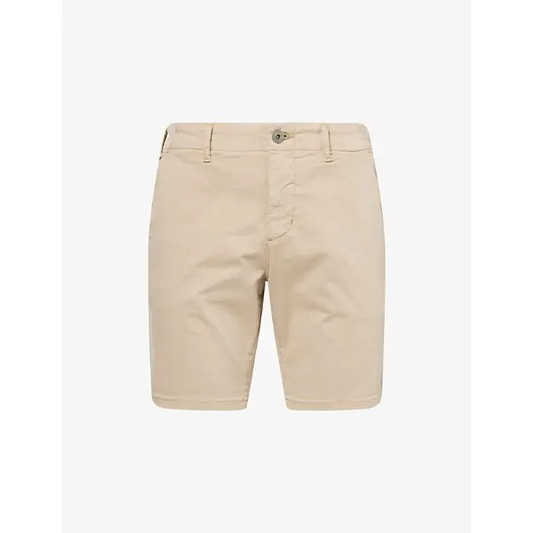 Paige Phillips Stretch-cotton Shorts