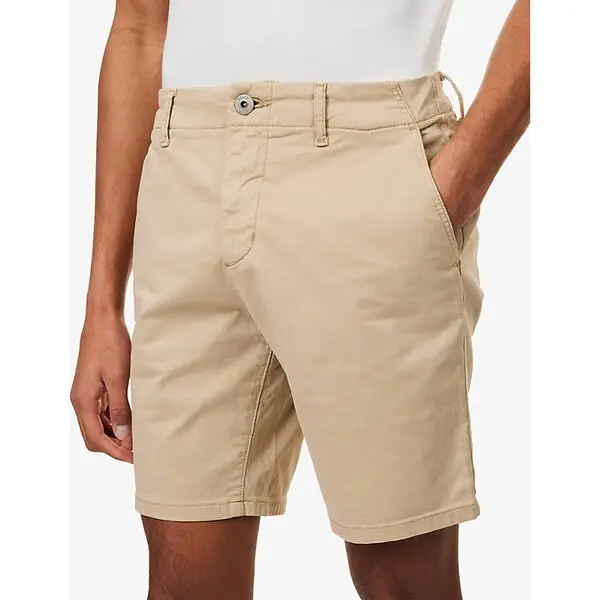 Paige Phillips Stretch-cotton Shorts