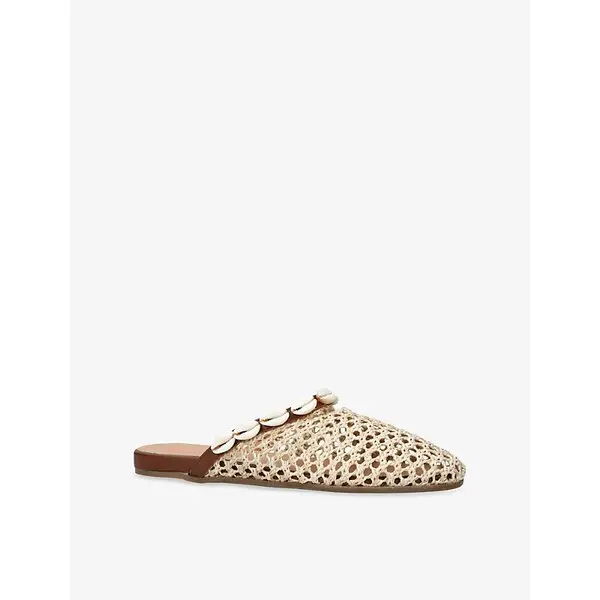 ANCIENT GREEK SANDALS The Slipper Shells Raffia Mules