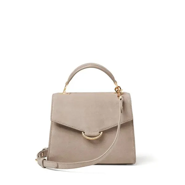 ASPINAL OF LONDON Annabelle Midi Top Handle Bag - Neutral