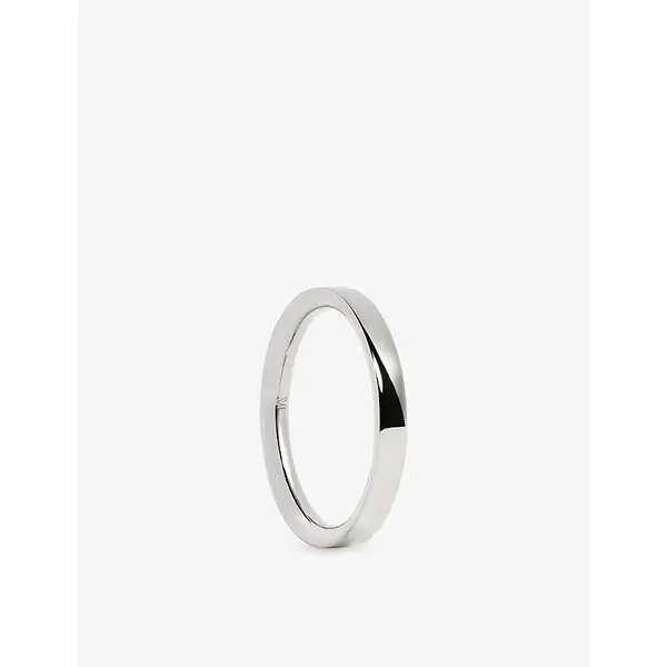 Monica Vinader Essential Stacking Ring - Silver