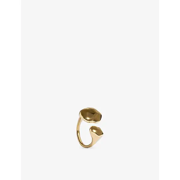 Monica Vinader Odyssey Open Ring - Gold
