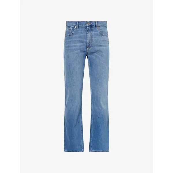 Emporio Armani Straight-leg Denim Jeans - Light Blue Denim