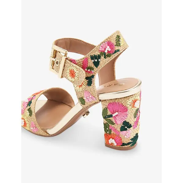 Carvela Sadie Heeled Woven Sandals