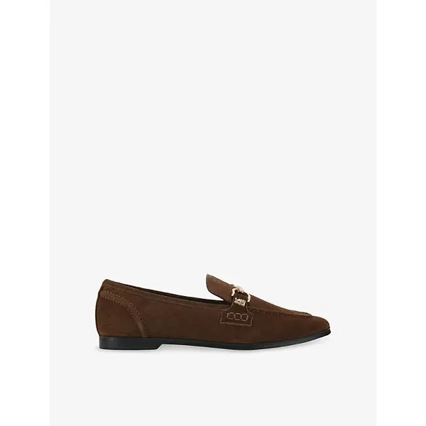Kurt Geiger Madeline Suede Loafers - Brown