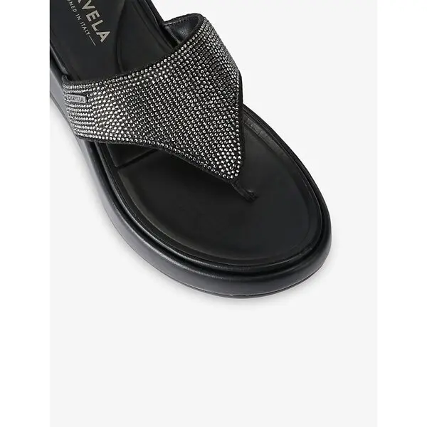 Carvela Dorata Woven Flatform Sandals