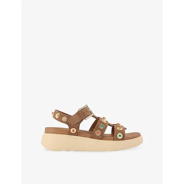 Carvela Amalfi Suede Flatform Sandals