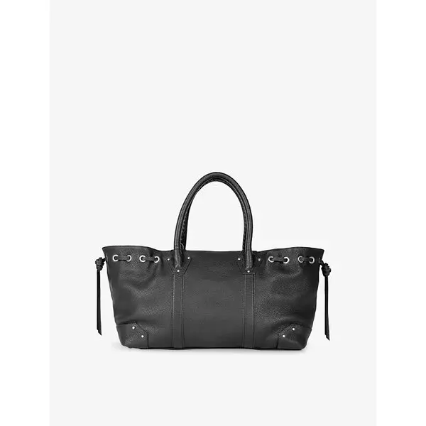 The Kooples Grained Leather Tote Bag With Coin Purse