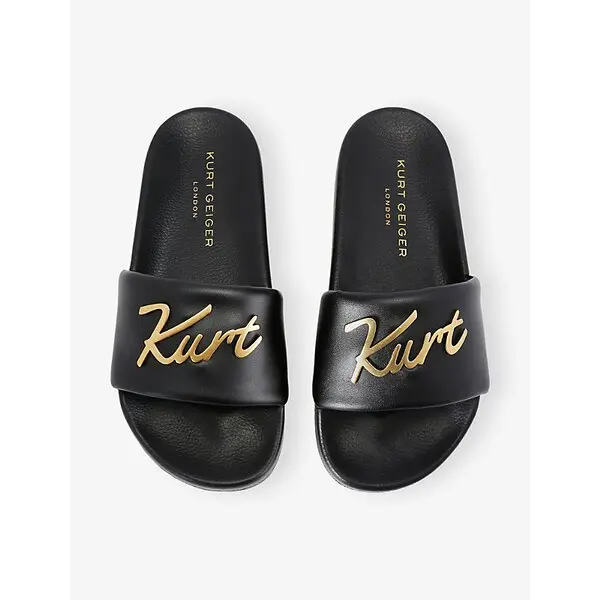 Kurt Geiger Meena Kurt Faux-leather Slides