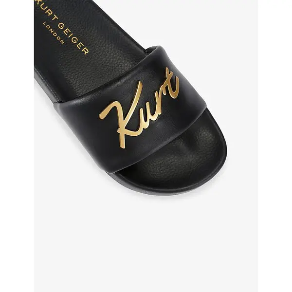 Kurt Geiger Meena Kurt Faux-leather Slides