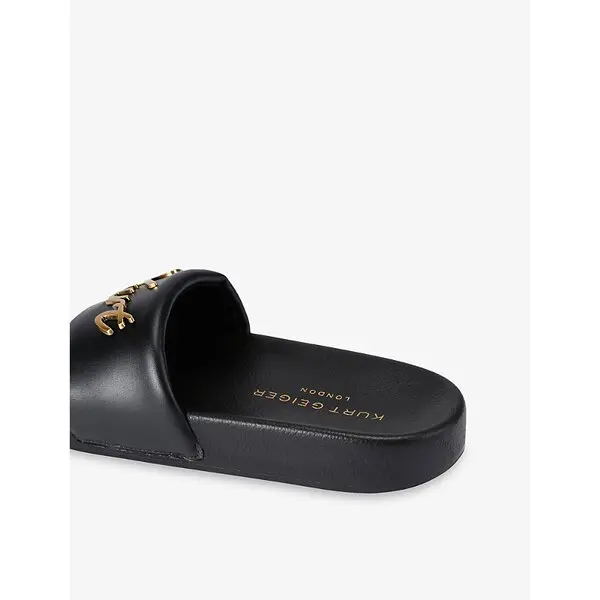 Kurt Geiger Meena Kurt Faux-leather Slides