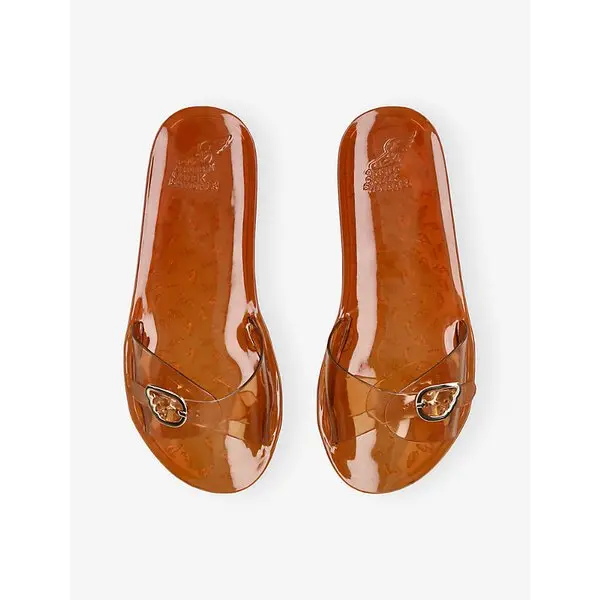 ANCIENT GREEK SANDALS Filia Jelly Slides - Camel