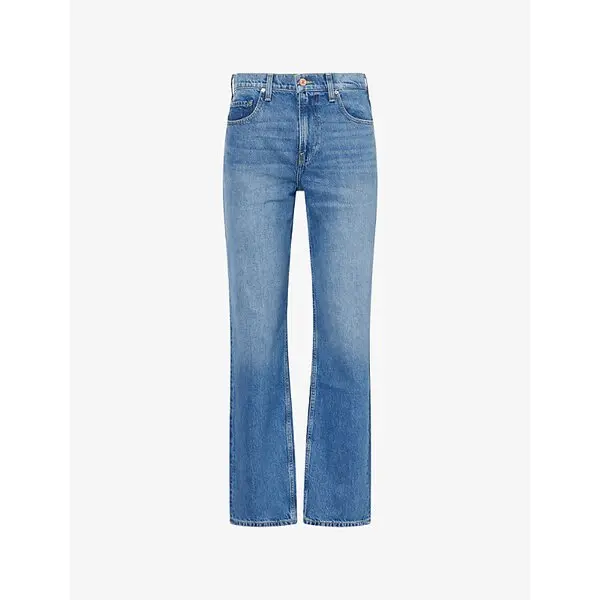 Paige Doheny Relaxed Straight Denim Jeans