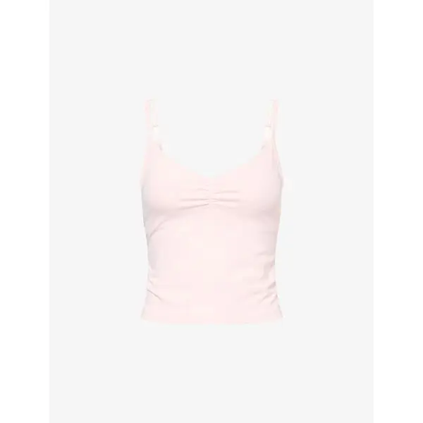 TALA Sculpt Seamless Ruched Vest Top - Ballet Pink