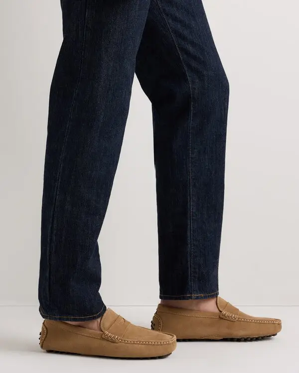Quince Essential Suede Driving Loafer