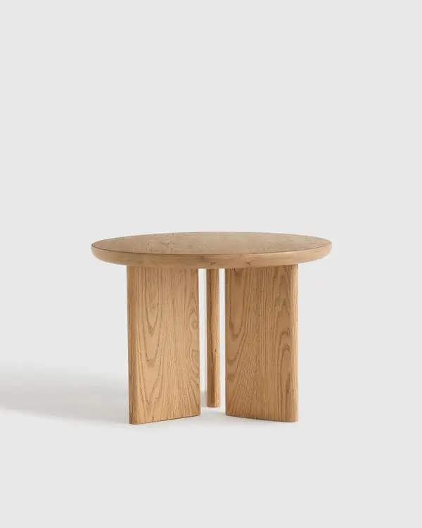 Quince Solid Oak Accent Table