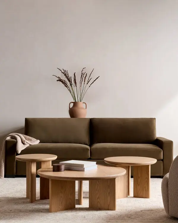 Quince Solid Oak Accent Table