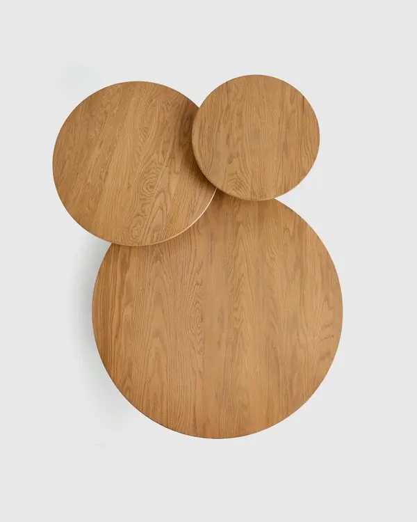 Quince Solid Oak Accent Table