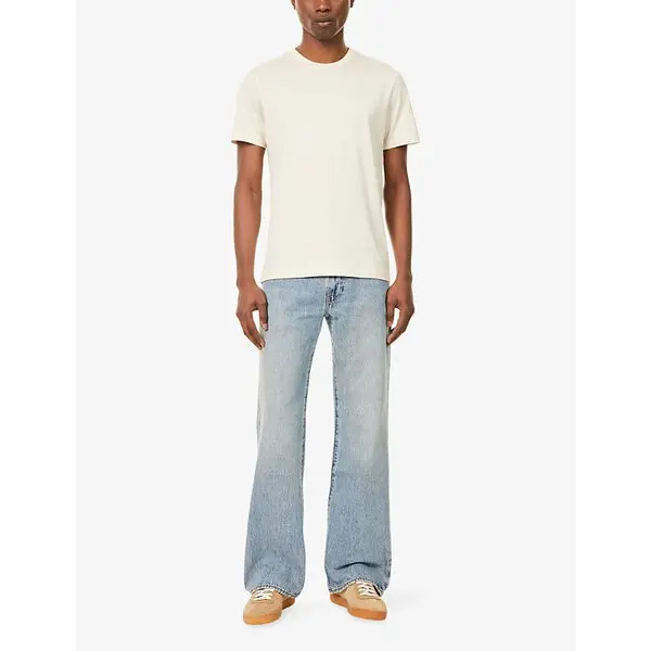 Sunspel Riviera Short-sleeve Cotton-jersey T-shirt Xxl - Undyed