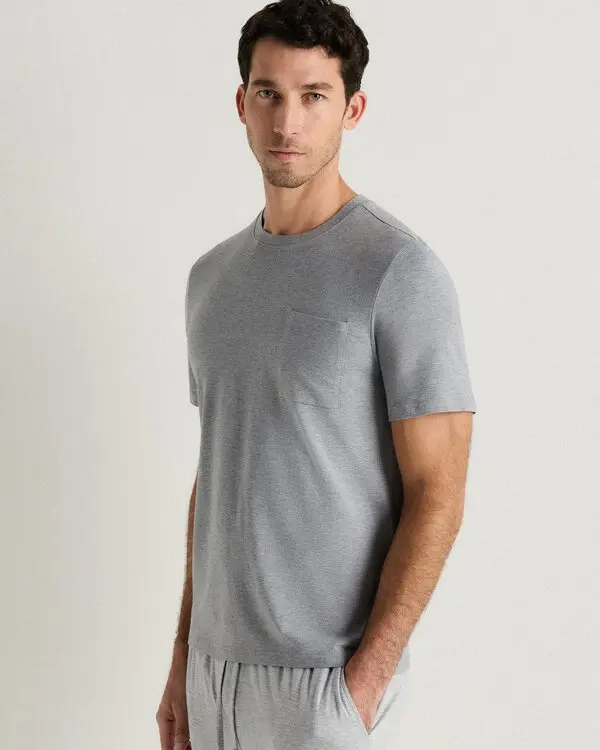 Quince Bamboo Jersey Relaxed Lounge T-shirt