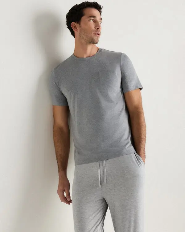 Quince Bamboo Jersey Relaxed Lounge T-shirt