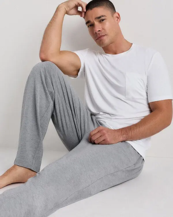 Quince Bamboo Jersey Relaxed Lounge Pants