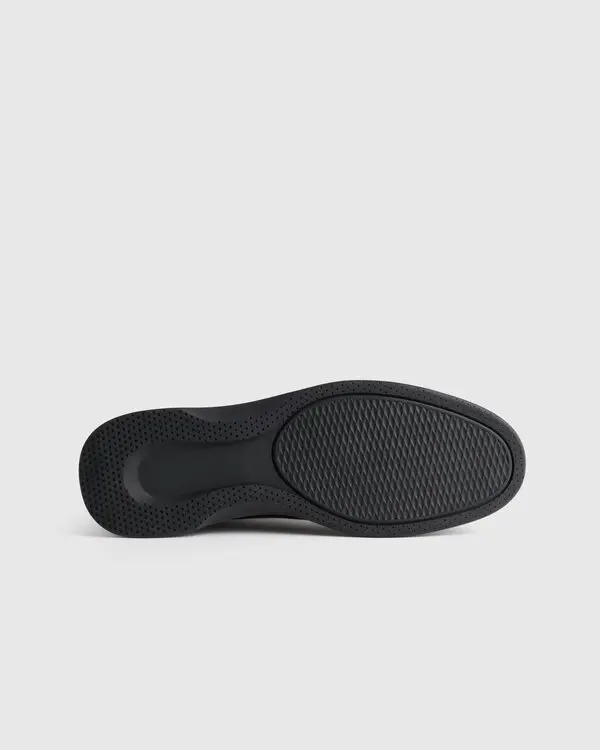 Quince Hybrid Italian Leather Derby - Black