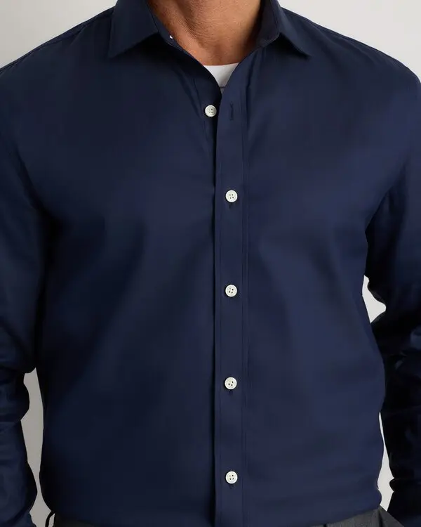 Quince Comfortflex Performance Dress Shirt - Deep Navy