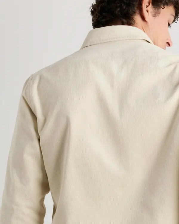 Quince Organic Stretch Corduroy Utility Shirt