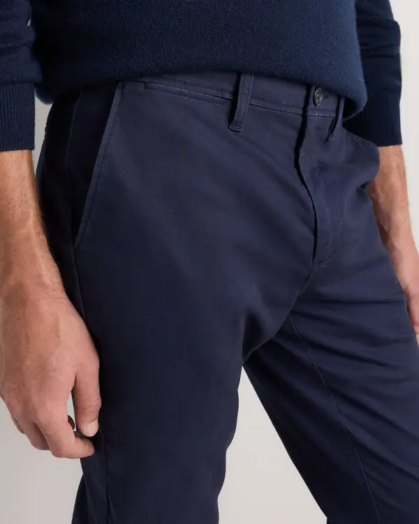 Quince Stretch Chino Pants Slim - Deep Navy