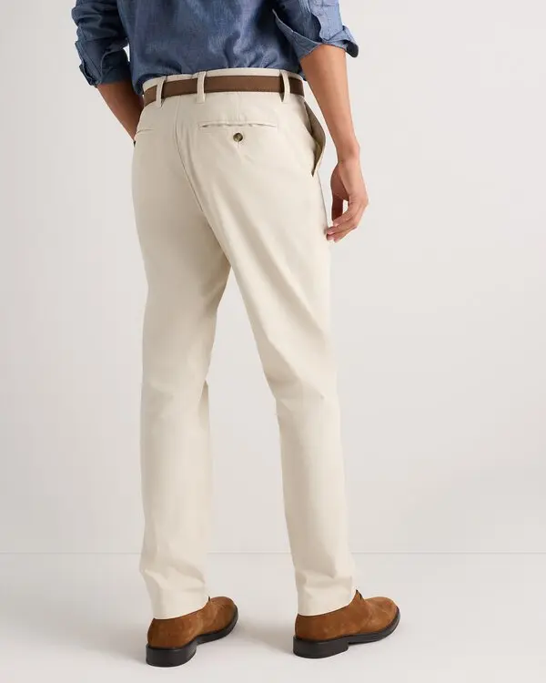 Quince Stretch Chino Pants Straight - Stone