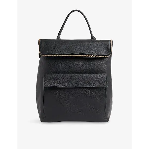Whistles Verity Leather Backpack - Black