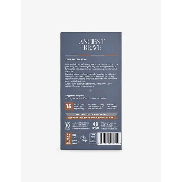 ANCIENT + BRAVE True Hydration Pack Of 15 Sachets 90g